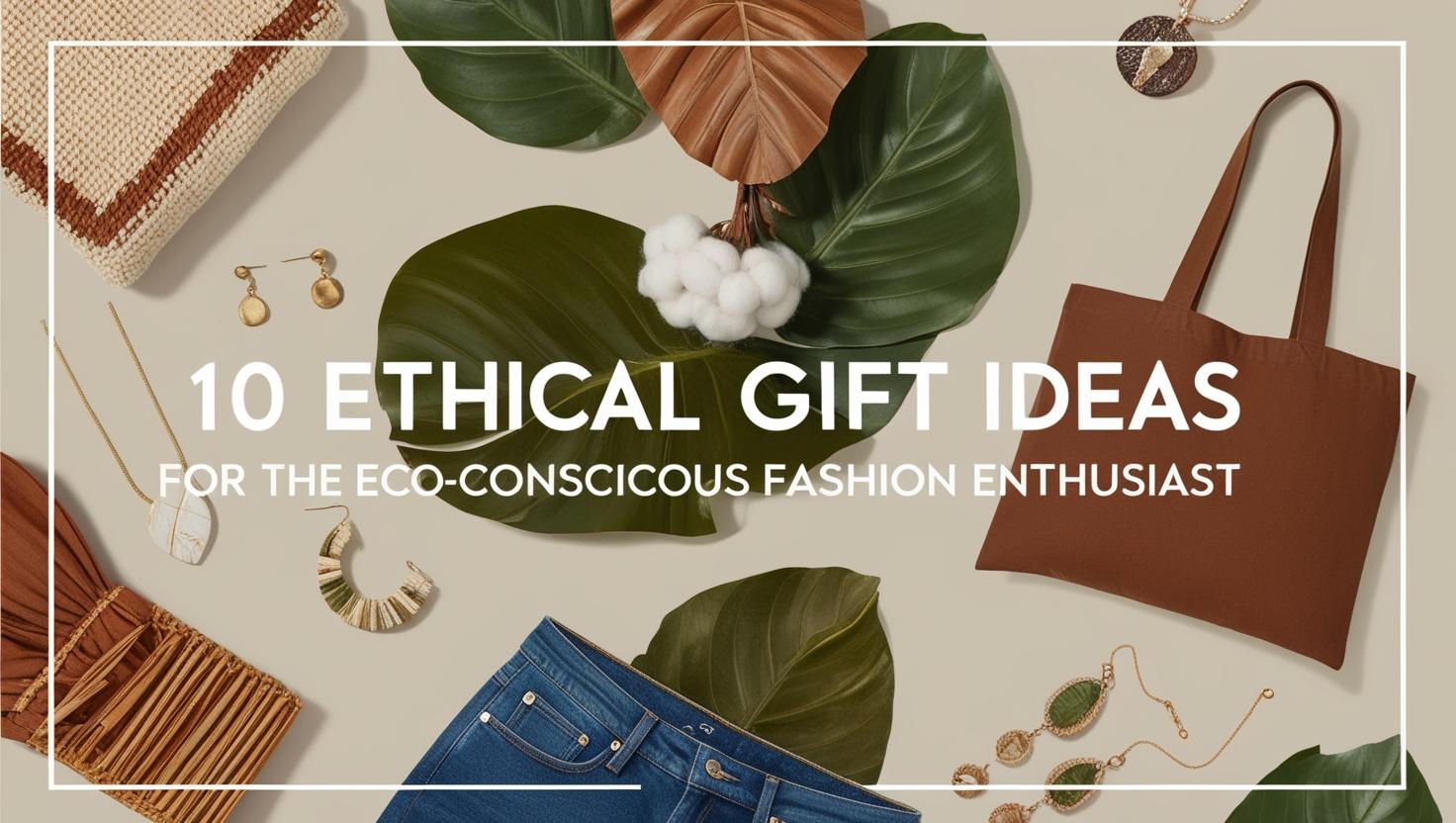 10 Ethical Gift Ideas for the Eco-Conscious Fashion Enthusiast – Rice Love